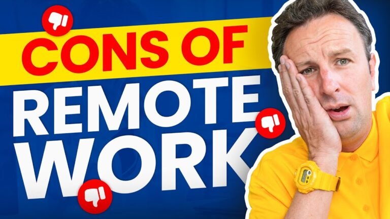Advantages And Disadvantages Of Remote Jobs – OKVIX